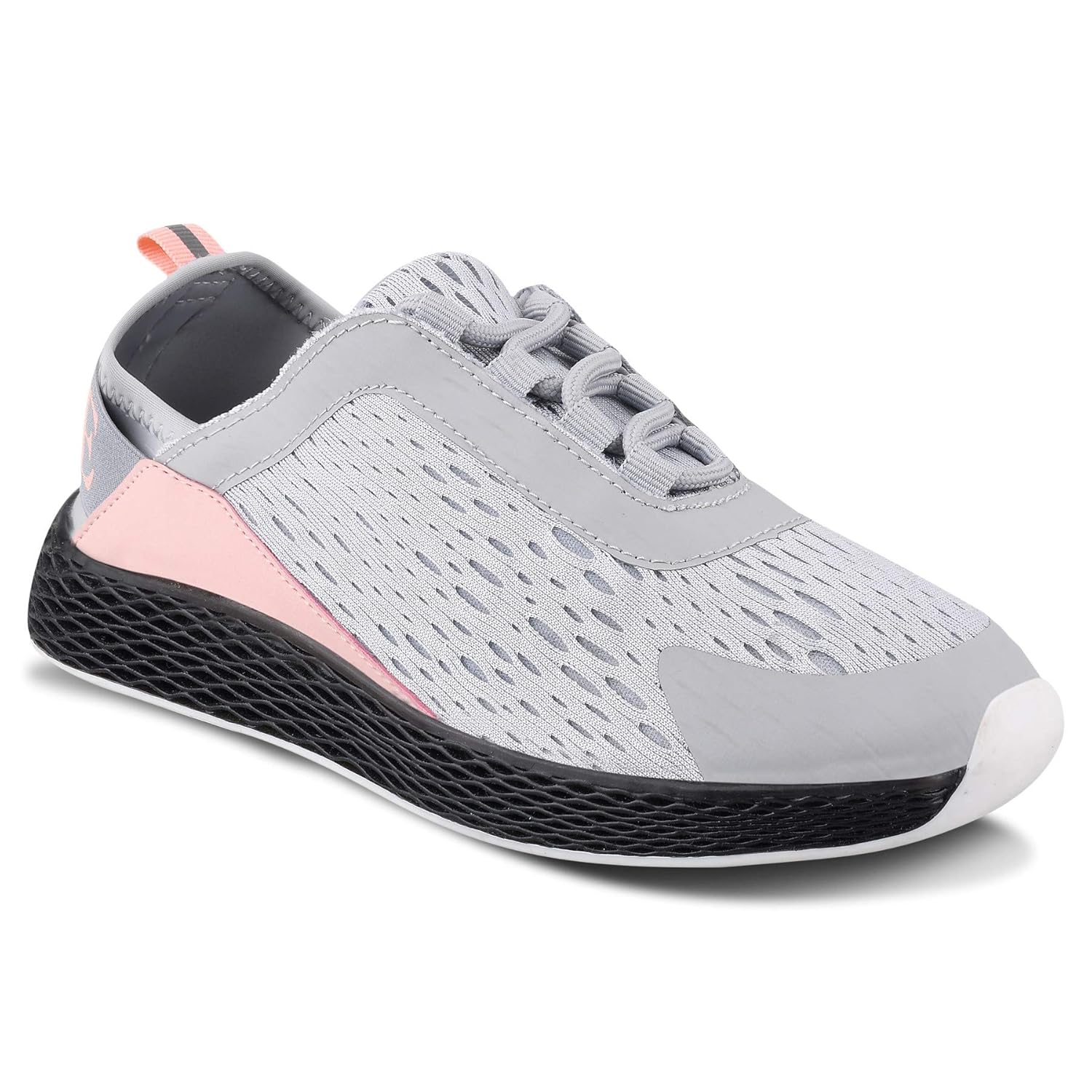 Buy Stelatoes Women's Mesh-Textile-Synthetic Leather Shoes (Heel Height ...