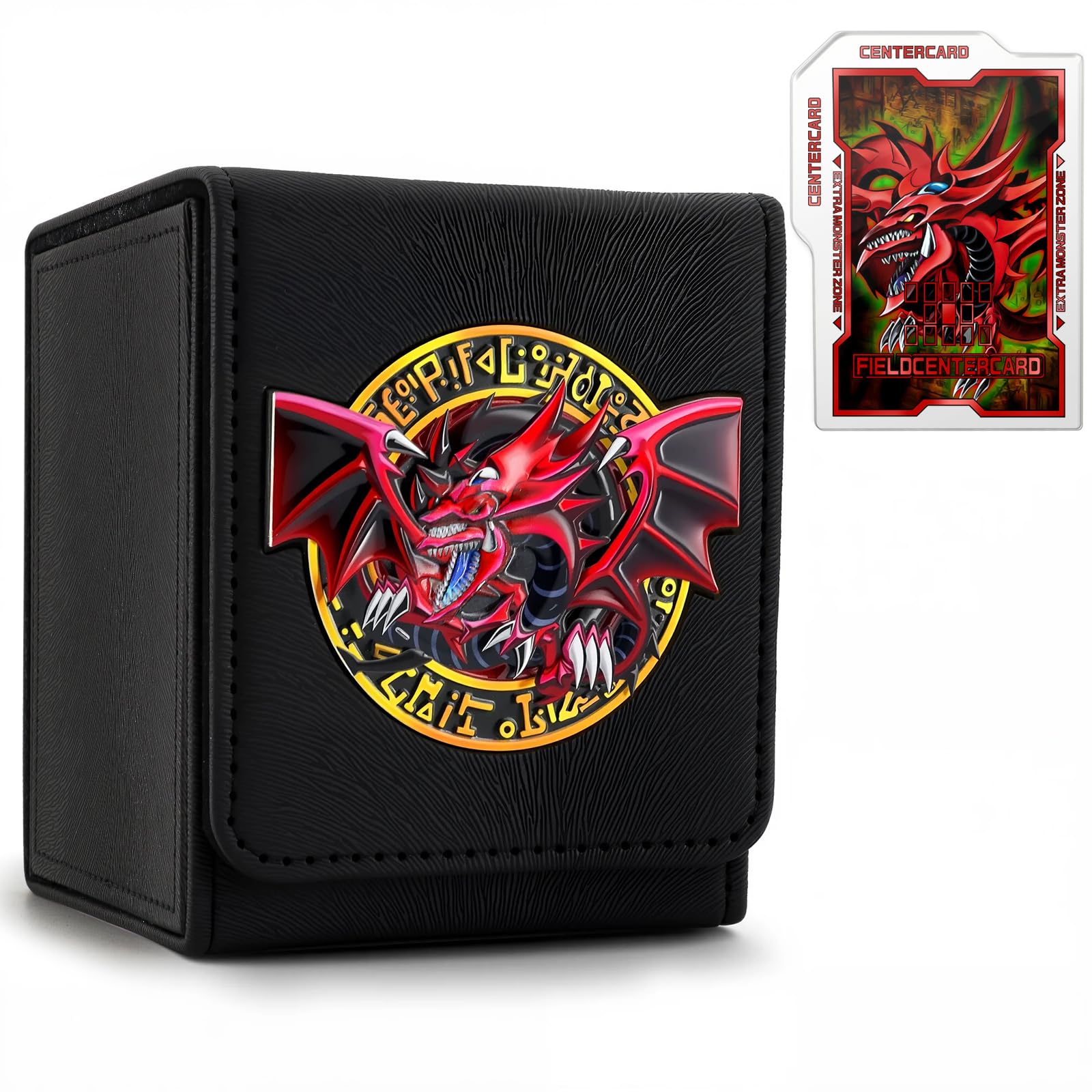 Card Deck Box for YGO MTG 3D sculpted relief Deck Box 110 Card Storage ...