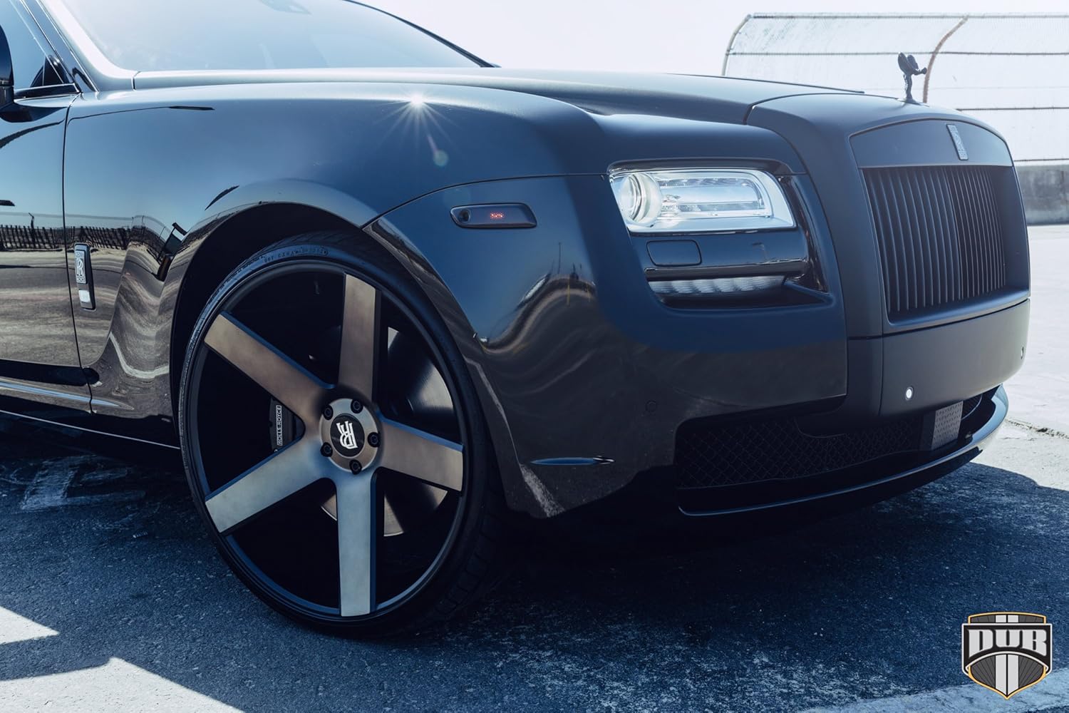 Amazon.com: 22" Inch DUB Baller Black Machine Wheels & Tire Pakcage ...