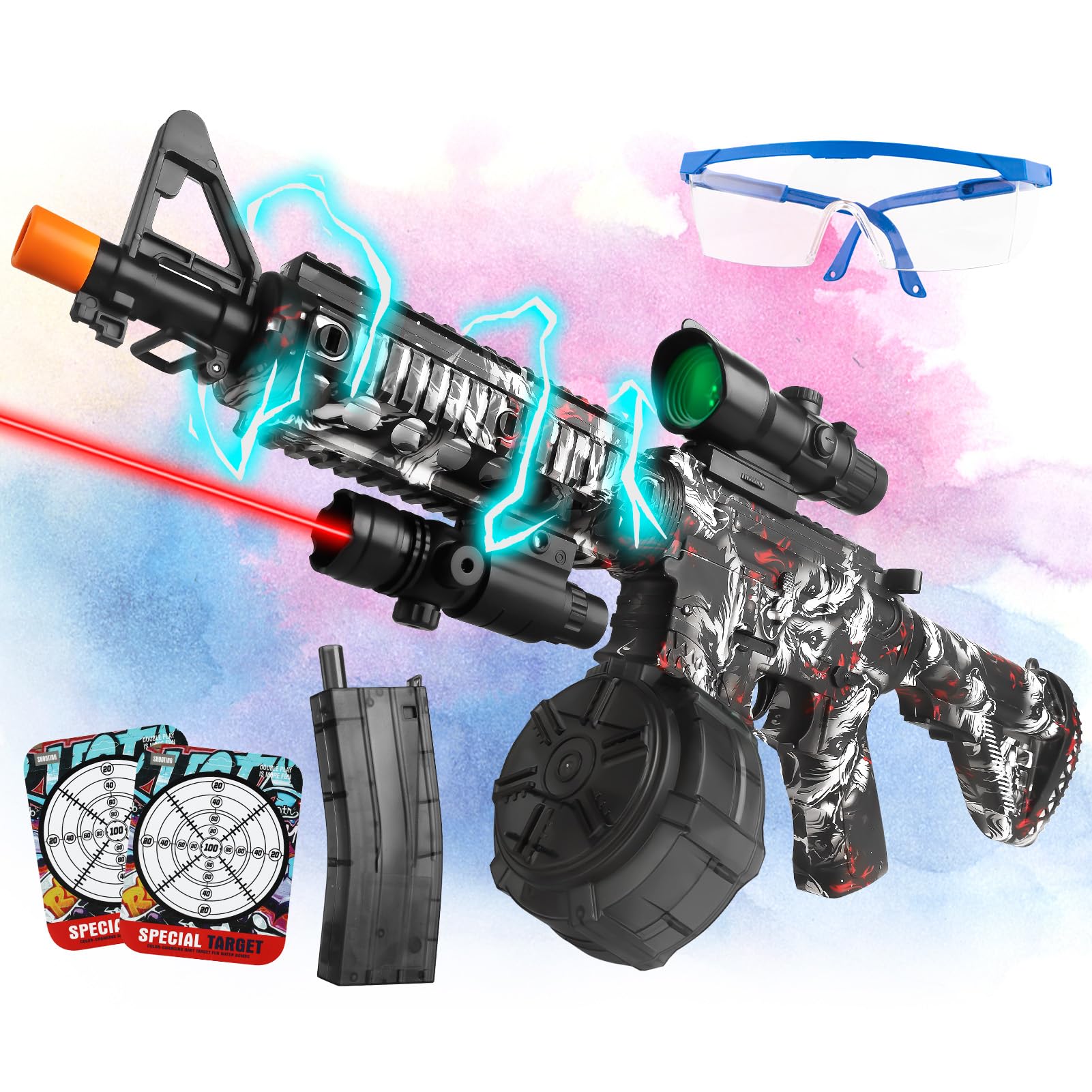 Mua Gel Ball Toy Automatic, Electric Gel Splat Toy with Drum& Mag and ...