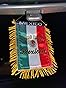 Amazon.com : PRK 14 Mexico Mexican Flag for Cars Bandera de Mexico ...