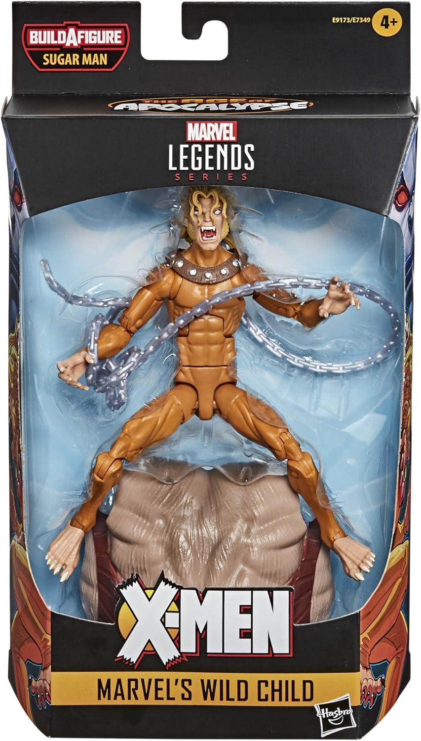 Marvel Hasbro Legends Series 6-inch Collectible Wild Child Action ...