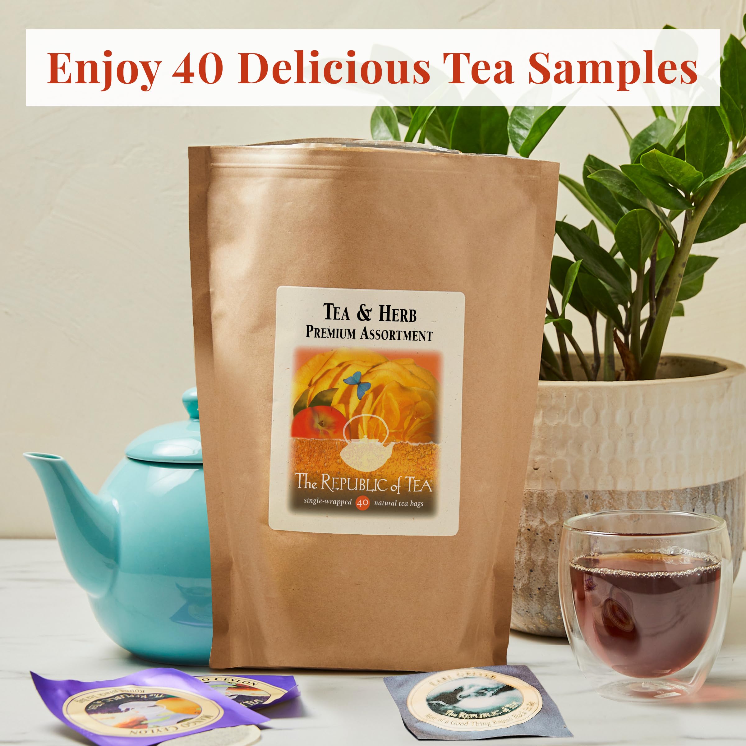 Mua The Republic of Tea – Premium Assortment of Teas & Herbs, 40 ...