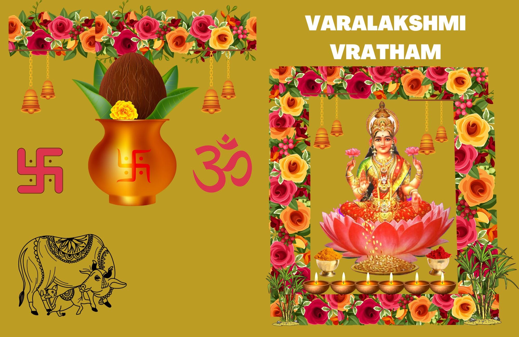 Mua Varalakshmi Vratham: A SIMPLE GUIDE TO VARALAKSHMI/ LAKSHMI DEVI WORSHIP Varalakshmi Vratham ...