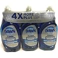 Dawn Dish Soap, Ultra Platinum Advanced Power 4X More (24 Fl. OZ x 3 ...