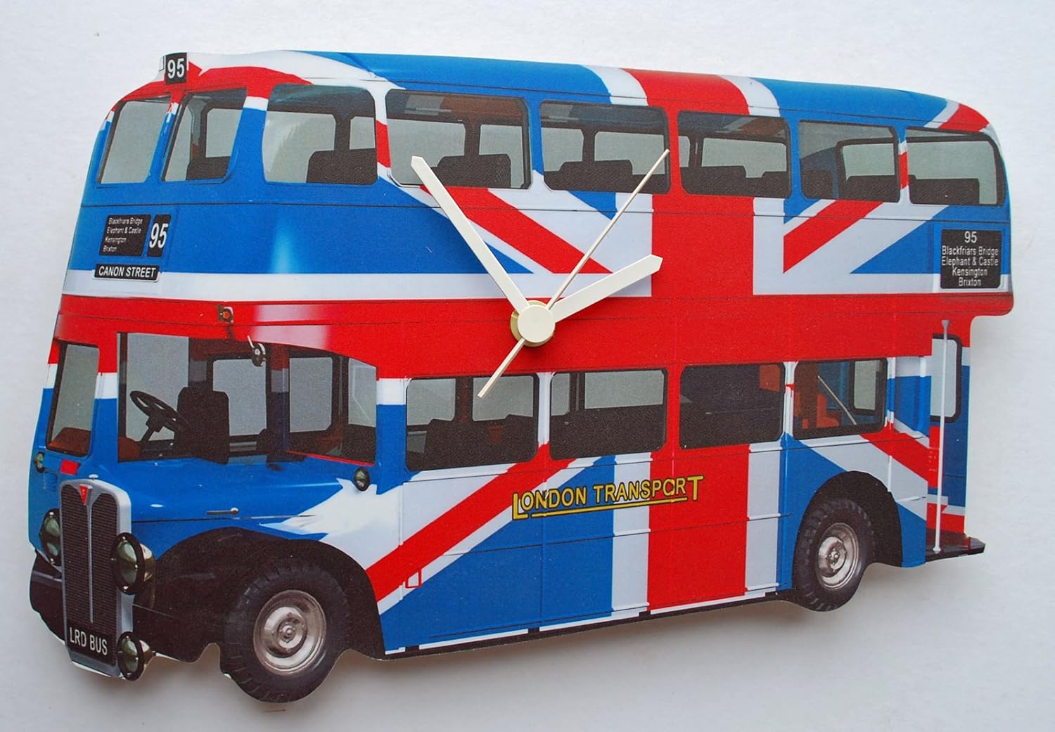Union Jack Routemaster Bus Clock: Amazon.co.uk: Kitchen & Home
