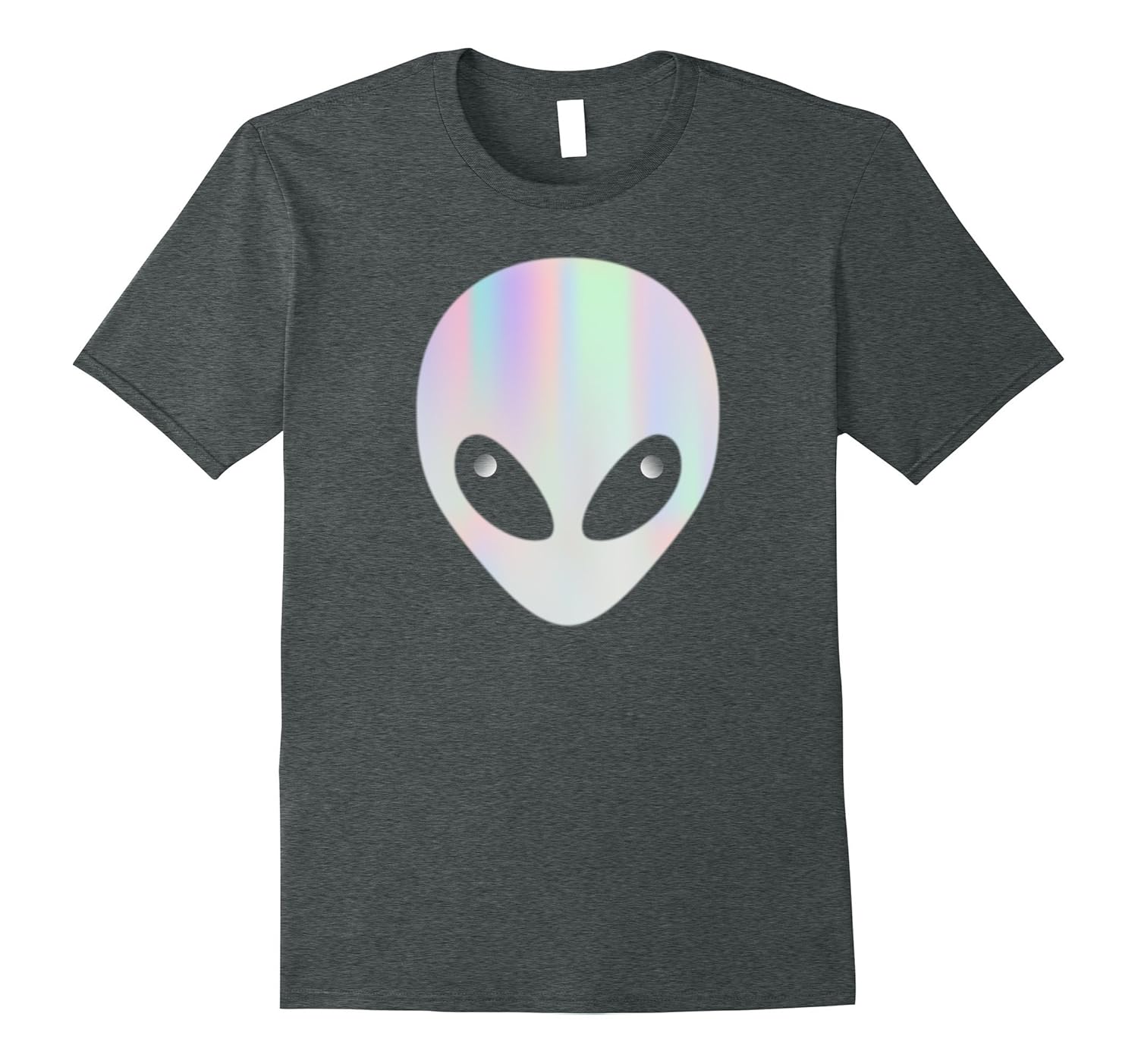 ALIEN HEAD T SHIRT HOLOGRAPHIC VAPORWAVE AESTHETIC-TH – TEEHELEN