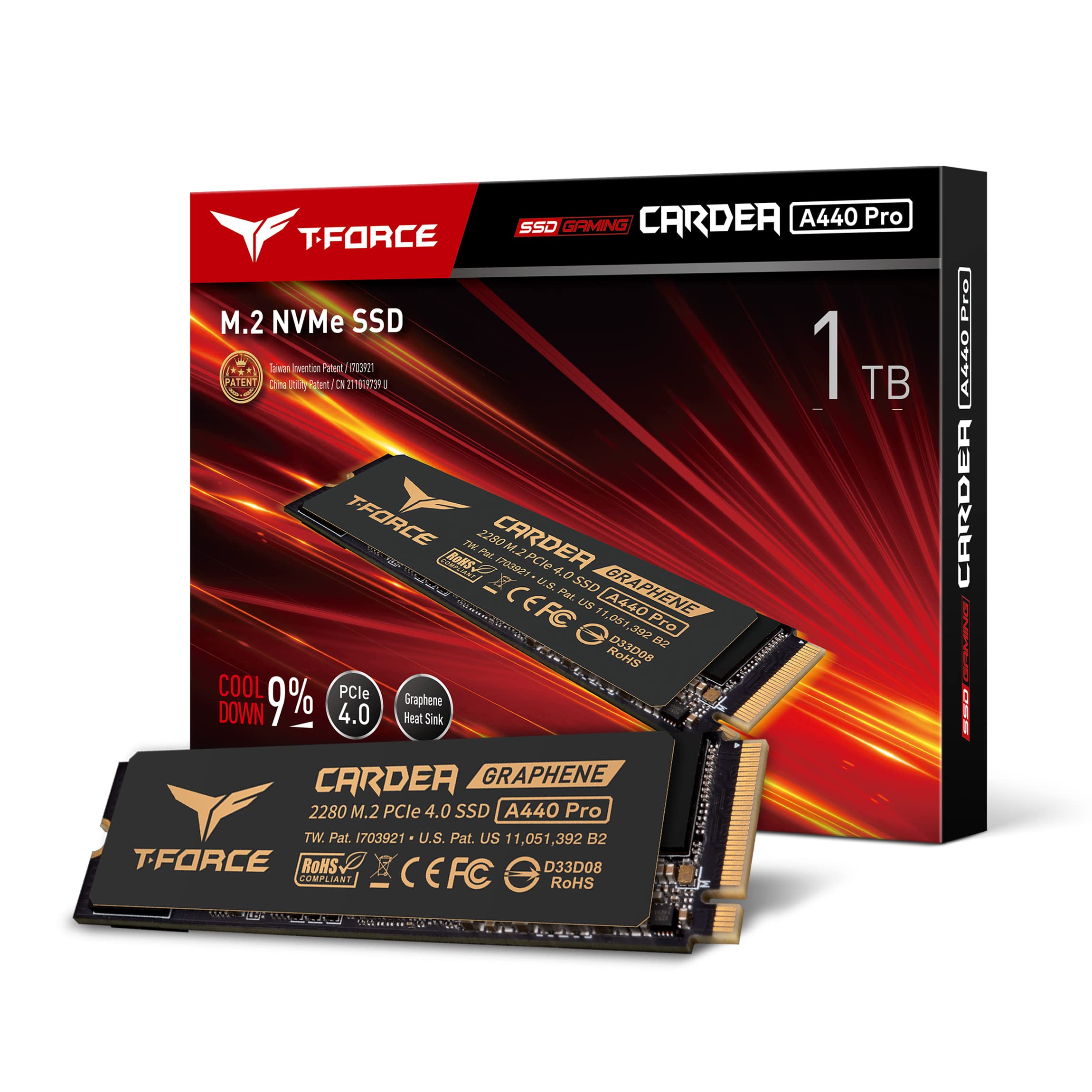 Mua TEAMGROUP T-Force CARDEA A440 Pro Graphene Heatsink 1TB DRAM SLC ...