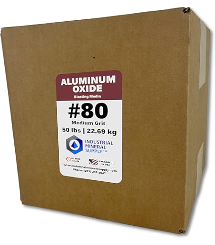 Aluminum Oxide Blasting Media Walnut Shell Blasting Media 10 LBS - #80 ...