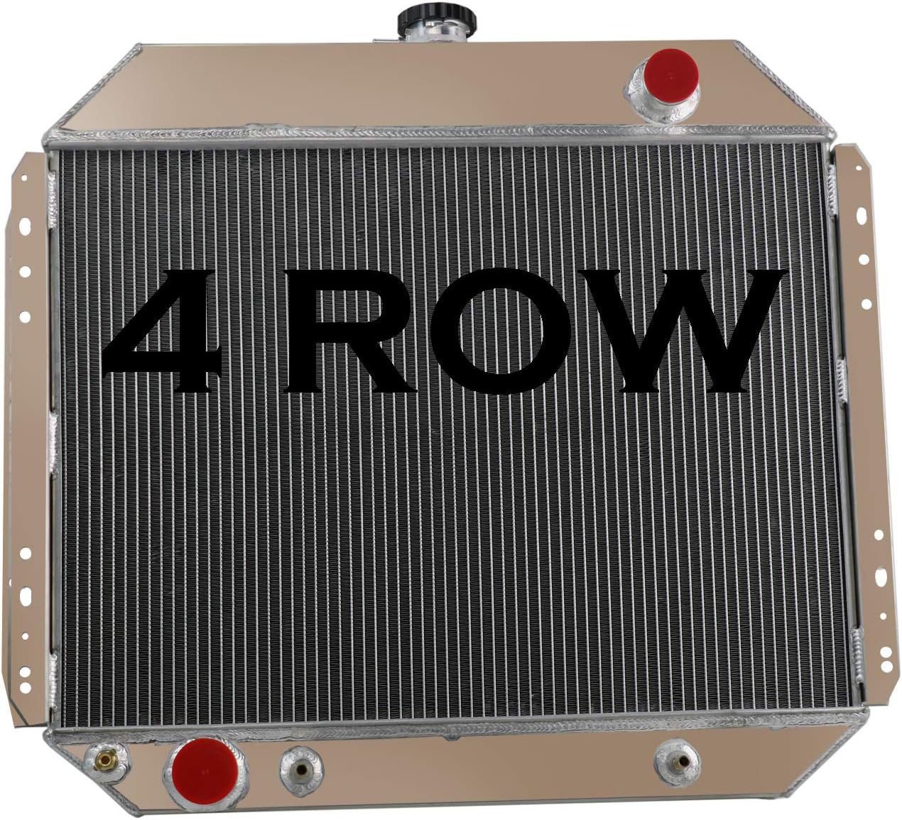 Amazon.com: ALLOYWORKS 4 Row All Aluminum Radiator For 1966-1979 Ford F100 F150 F250 F350 Bronco ...