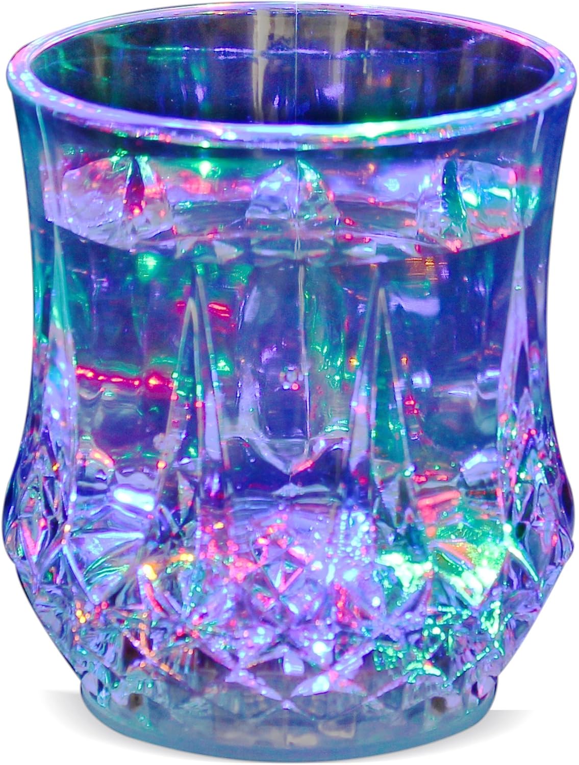 LED Cup, YOKKAO LED Light-up Cup Water Inductive: Amazon.co.uk: Electronics