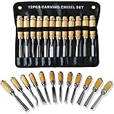 8 Piece Set Wood Carving Hand Chisel Tool Carving Tools Woodworking ...
