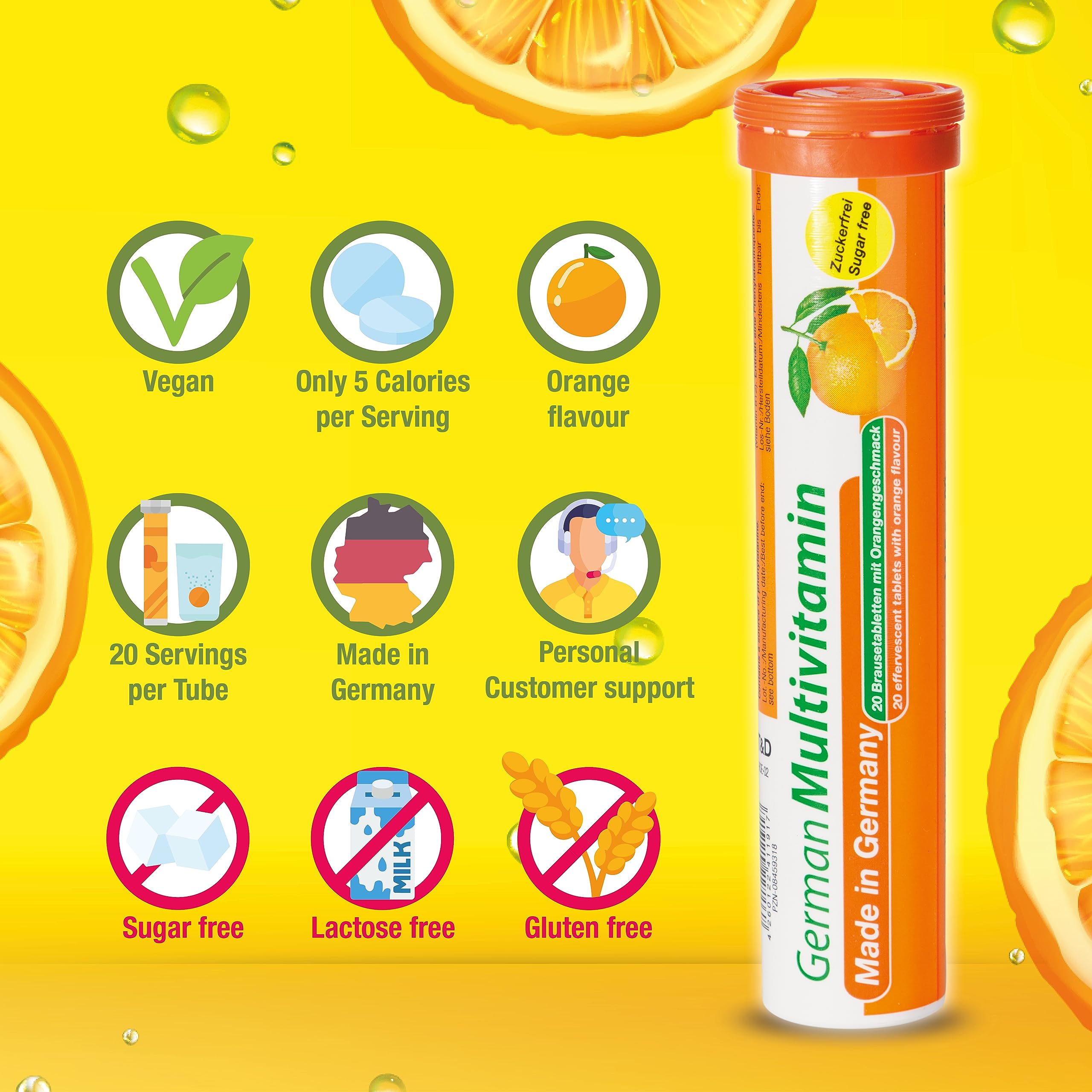Mua T&D German Multivitamin Drink Effervescnet Tablets 140 Servings ...