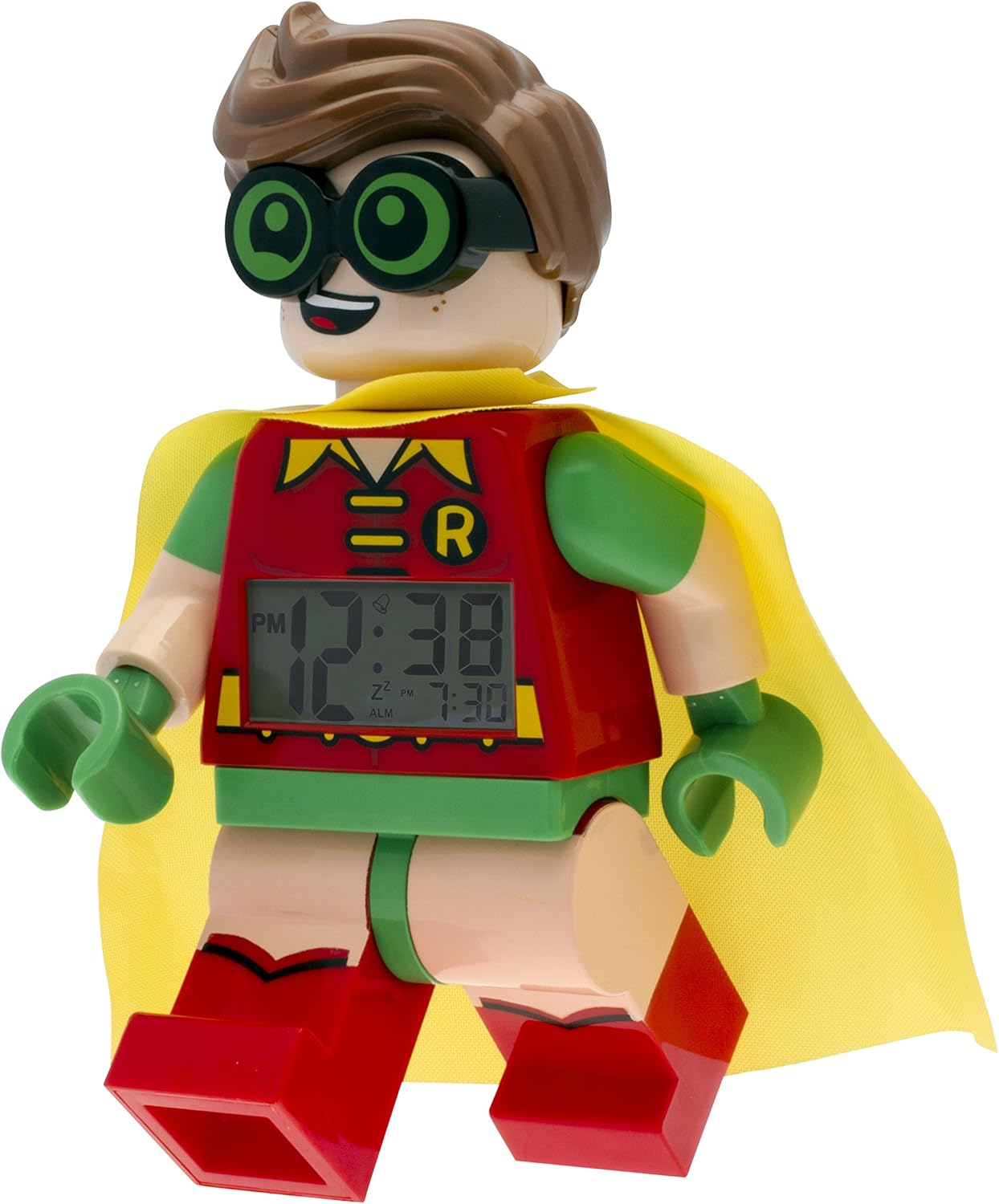 LEGO Batman, Robin Minifigure Clock, 9009358, 14 x 14 x 23.5 cm – BigaMart