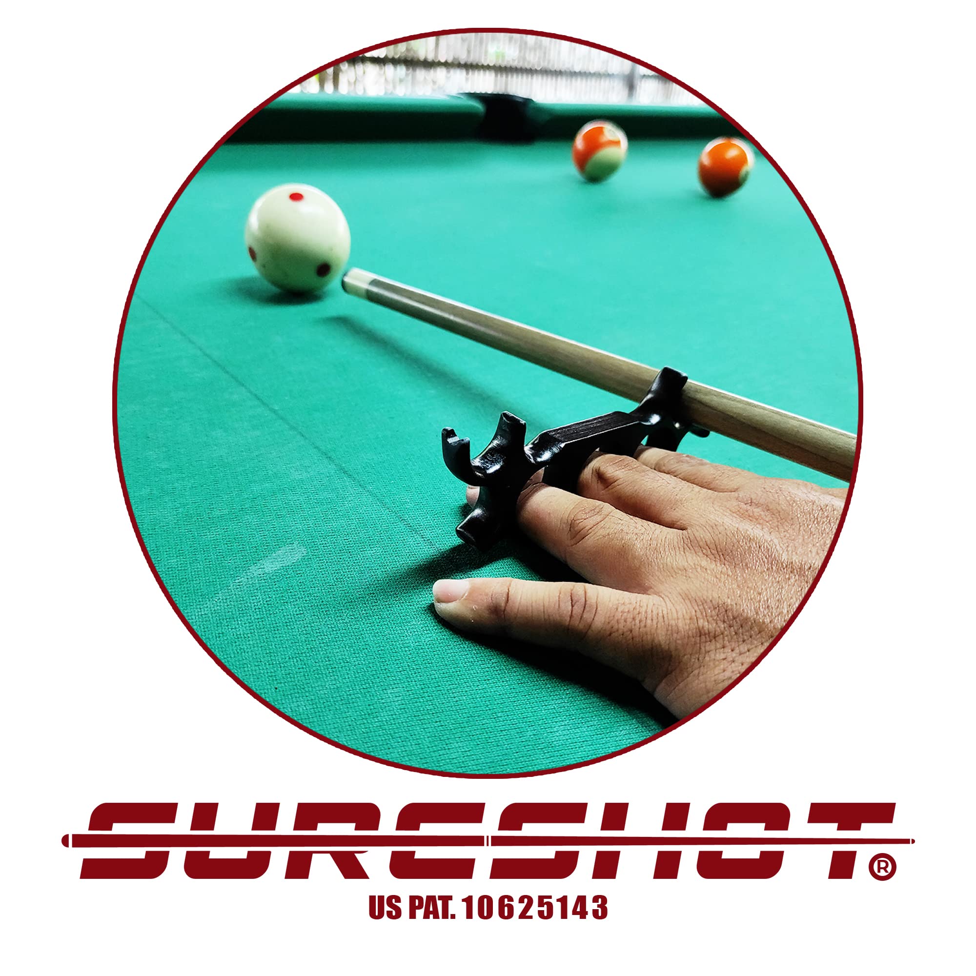 Mua Sure Shot 3-Finger Billiard Mechanical Bridge for Billiards, Hand ...