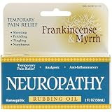 Amazon.com: Frankincense & Myrrh Neuropathy Rubbing Oil with Essential ...