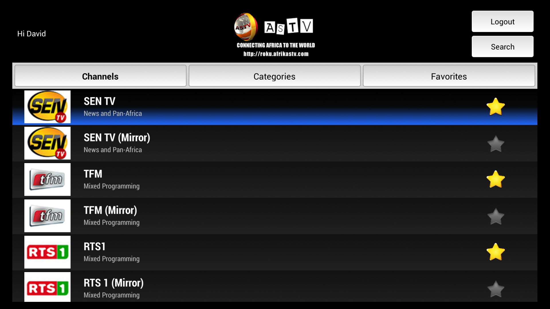 AfrikaSTV - ASTV for FireTV:Amazon.com:Appstore for Android