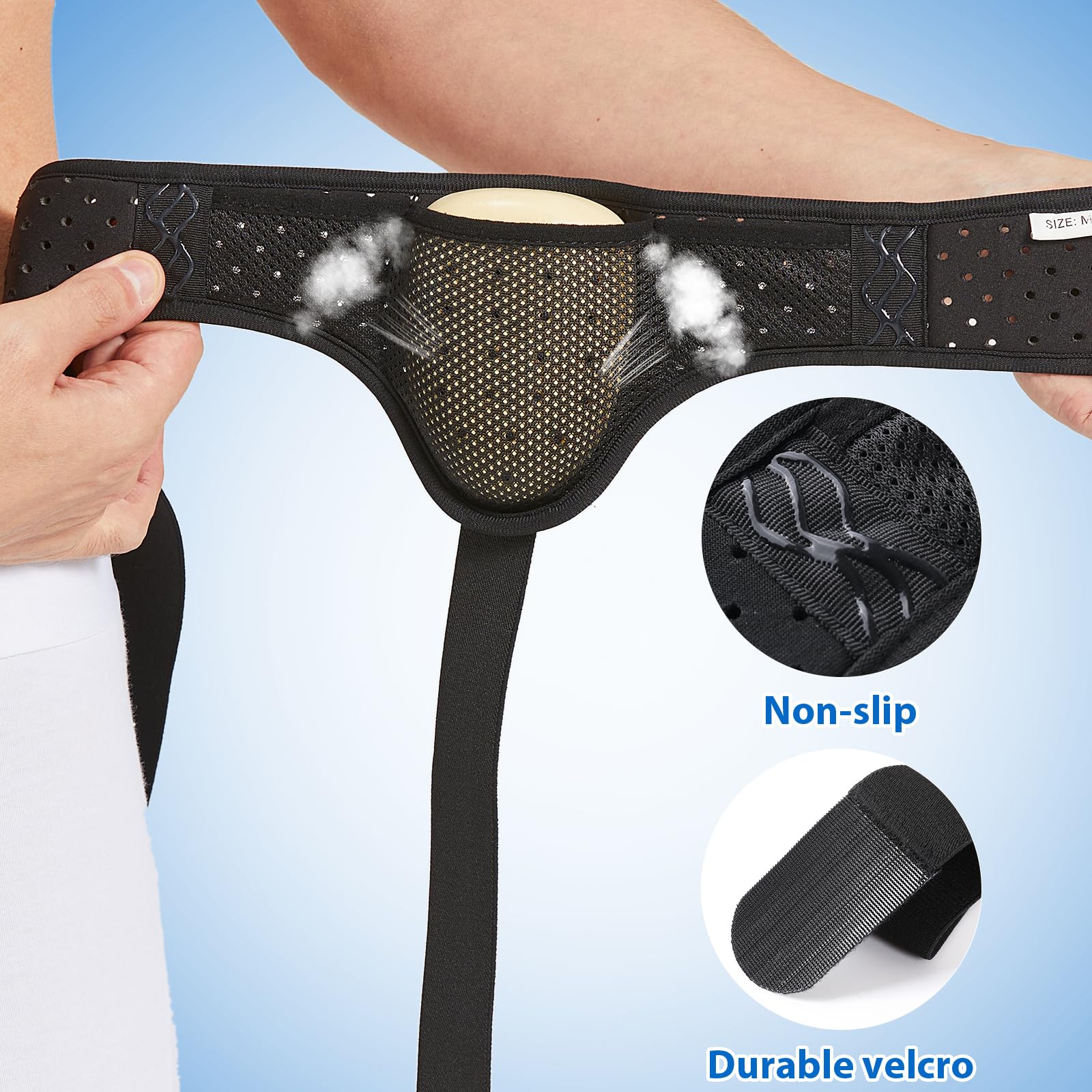 Mua TENB Inguinal Hernia Support Belt for Men I Fits Left or Right Side ...