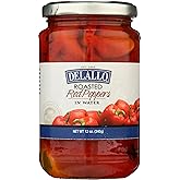 Amazon.com : DeLallo Pepper Red Roasted Garlic, 12 oz : Grocery ...