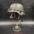 Amazon.com: War Relic Lamp Table Lamp Statue Made from WWII Soldier ...
