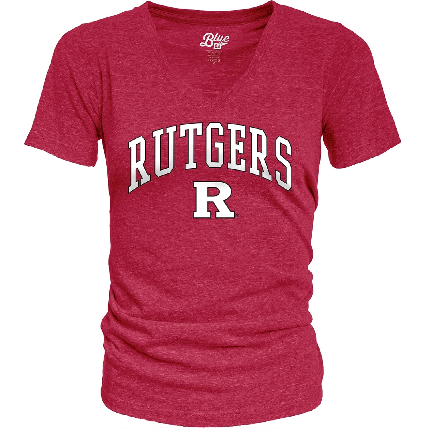 Buy NCAA Rutgers Scarlet Knights Womens Heathered Team Color Confetti T ...