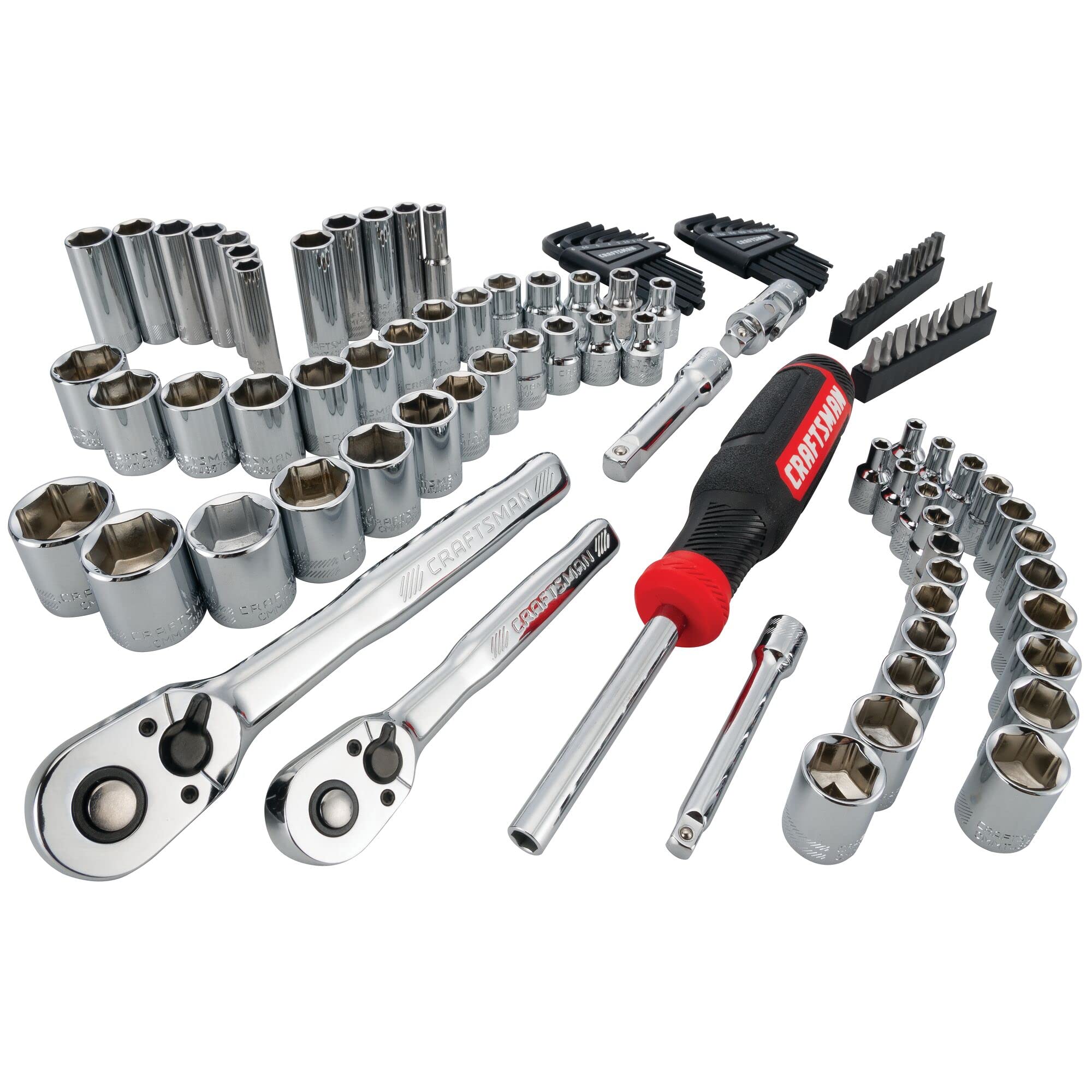 Mua CRAFTSMAN Mechanic Tool Set, 104 Pieces, Includes 20.5” Drawers, 3 ...