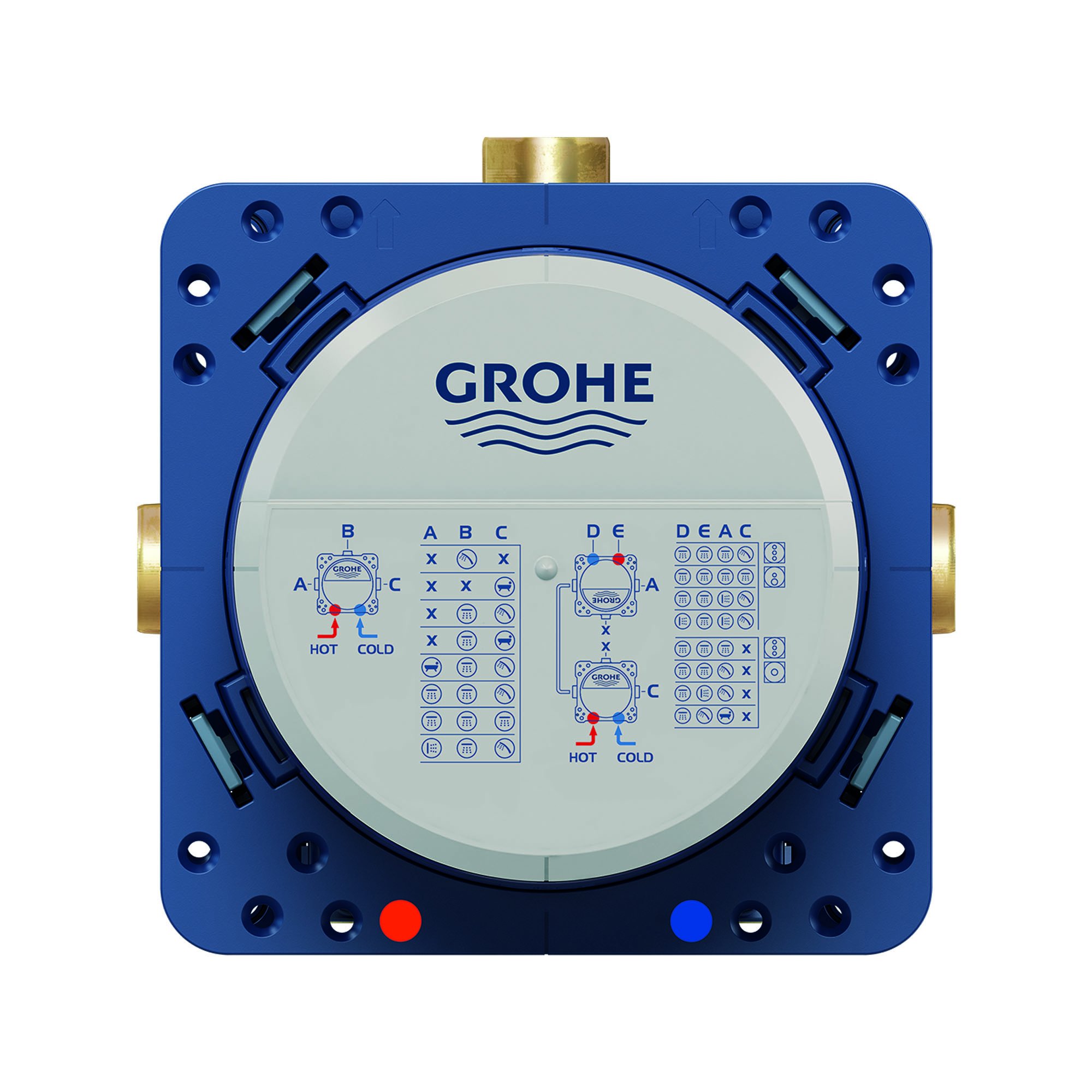 Mua Grohe 29142000 Grohtherm Triple Function Smart Thermostatic Trim ...