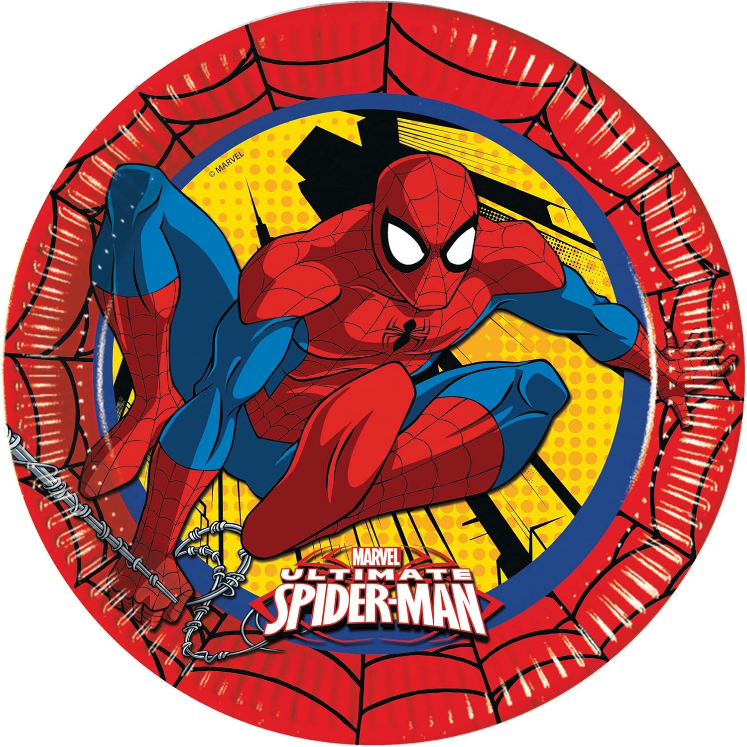 Marvel 46878 Spider-man Plates: Amazon.co.uk: Toys & Games