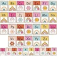Amazon.com: Whaline 36Pcs Boho Alphabet Number Bulletin Board Set ...