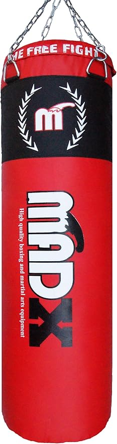 MADX 4ft filled punching bag heavy Punch Kickoxing Bag + Chain, mma ...