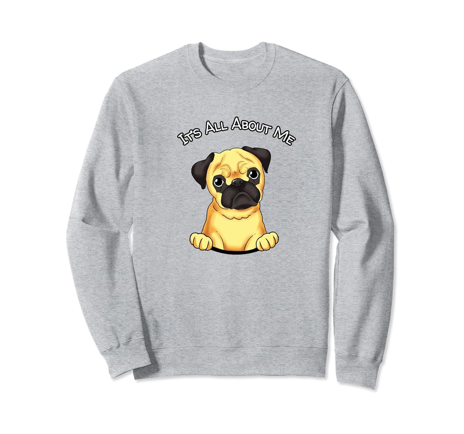 Awesome Pug Sweatshirt Dog Lover Pugs Sweater-4LVS – 4loveshirt