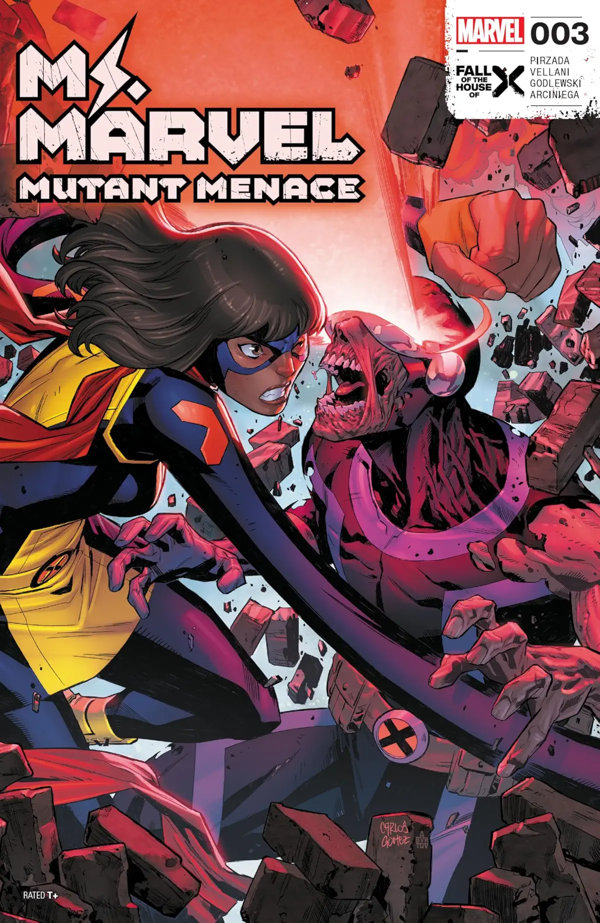 Ms. Marvel: Mutant Menace #3 Reviews | Comic Book | Comicscored.com