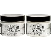 Amazon.com: Tim Holtz Distress 2020 Texture Paste - Matte and Crackle ...