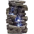Amazon.com: Alpine Corporation 13" Tall Indoor 4-Tier Cascading ...