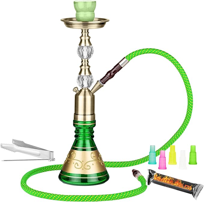 Taffstyle® Orientalische Shisha Wasserpfeife Hookah Nargile mit Gold ...