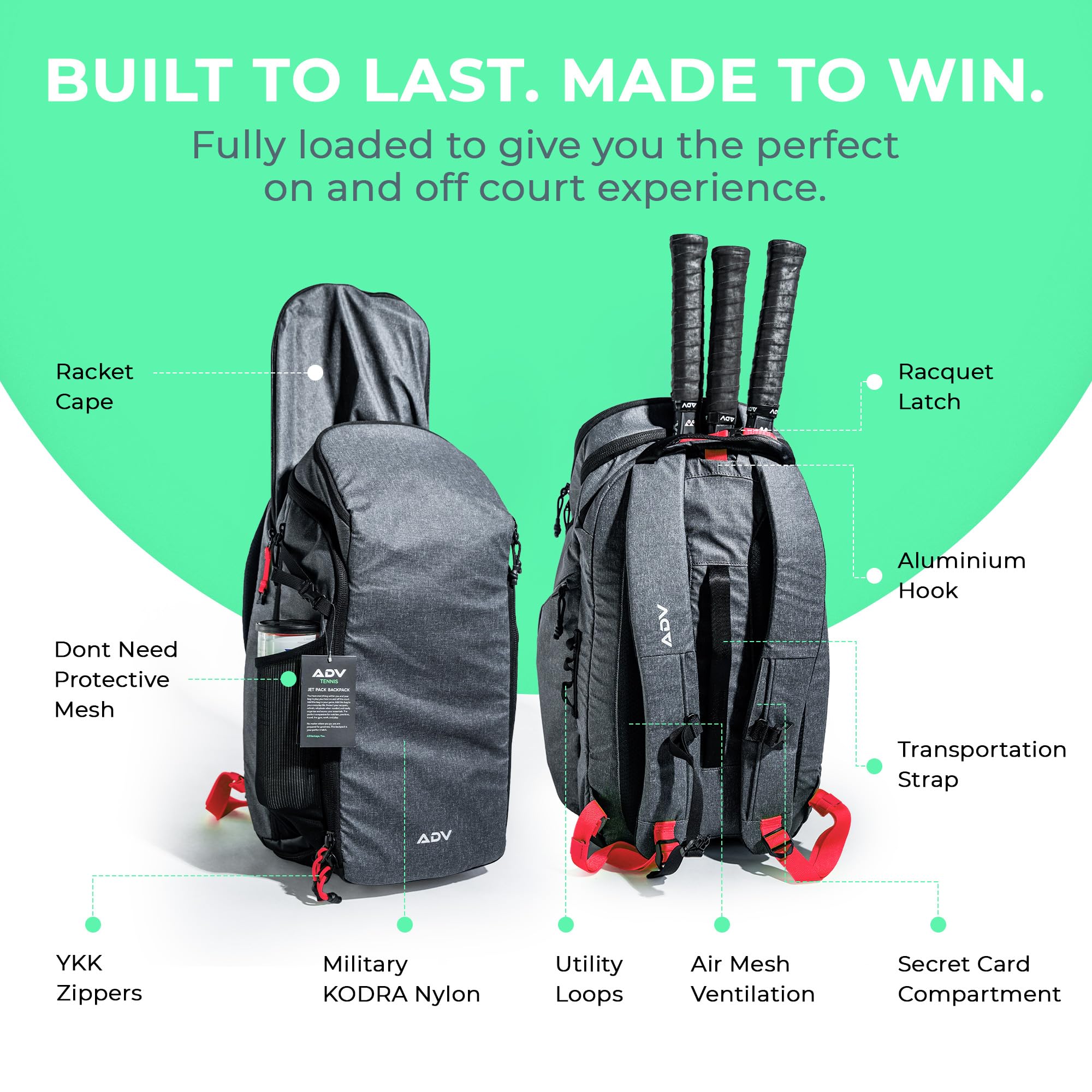 Mua ADV V2 Tennis Backpack - The Unmatched Champion of Tennis and ...