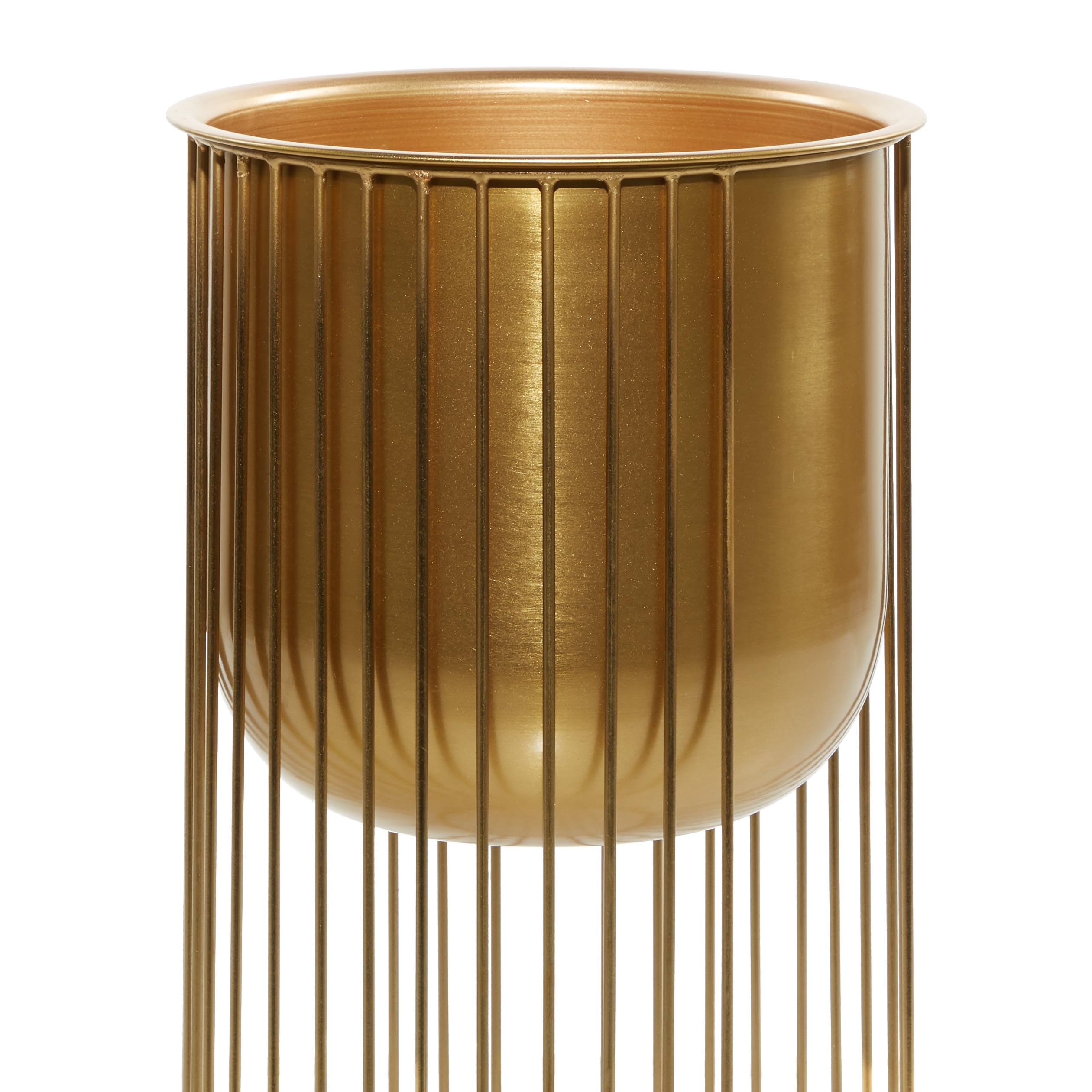 Mua Deco 79 Metal Indoor Outdoor Planter Deep Recessed Dome Large ...