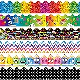 Amazon.com: Geyee 84 Pieces 83 Feet Classroom Bulletin Board Borders ...