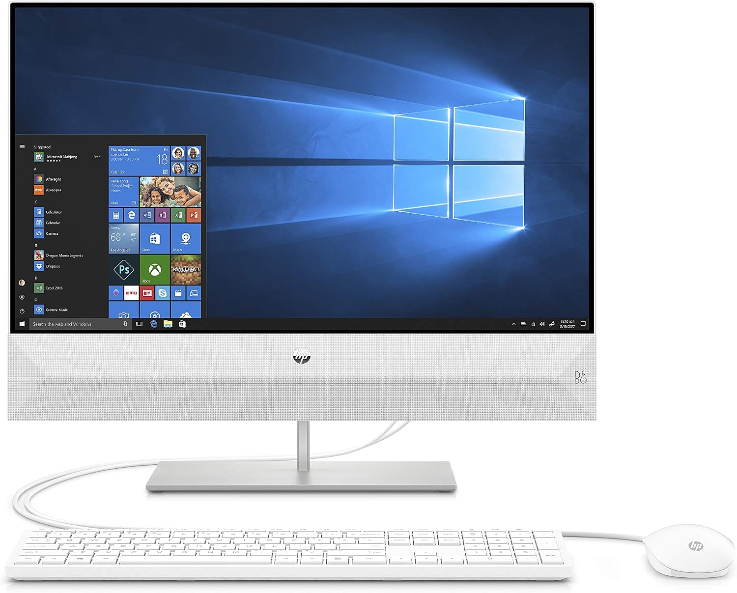 HP Pavilion All In One PC Full HD 1TB HDD 256GB SSD Blanc Amazon fr HP Pavilion All In One PC Full HD 1TB HDD 256GB SSD Blanc Amazon fr