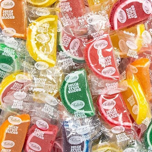 Fruit Slices - 2 Pound Bulk Pack (About 60 Count) - Jelly Candy ...