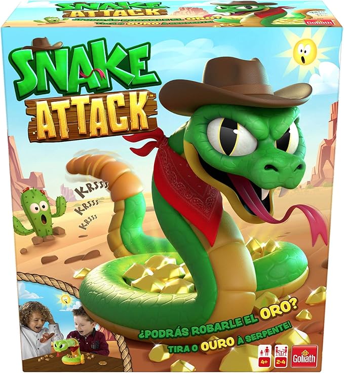 Goliath Snake Attack Juego de Mesa para niños (31292): Amazon.es ...