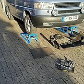 Cartrend 50156 PKW Auffahrrampen-Set, bis 225 mm Hebebühne KFZ Rampe ...