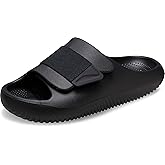 Amazon.com | Crocs Unisex Adult Mellow Luxe Recovery Slide Sandals ...