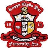 Amazon.com: Kappa Alpha Psi Fraternity 5.5 inches Swoosh Logo Emblem ...