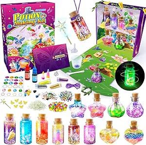 JOPSHEEN Potion Making Kit for Kids, 12 Bottle Potions Crafts Toys ...