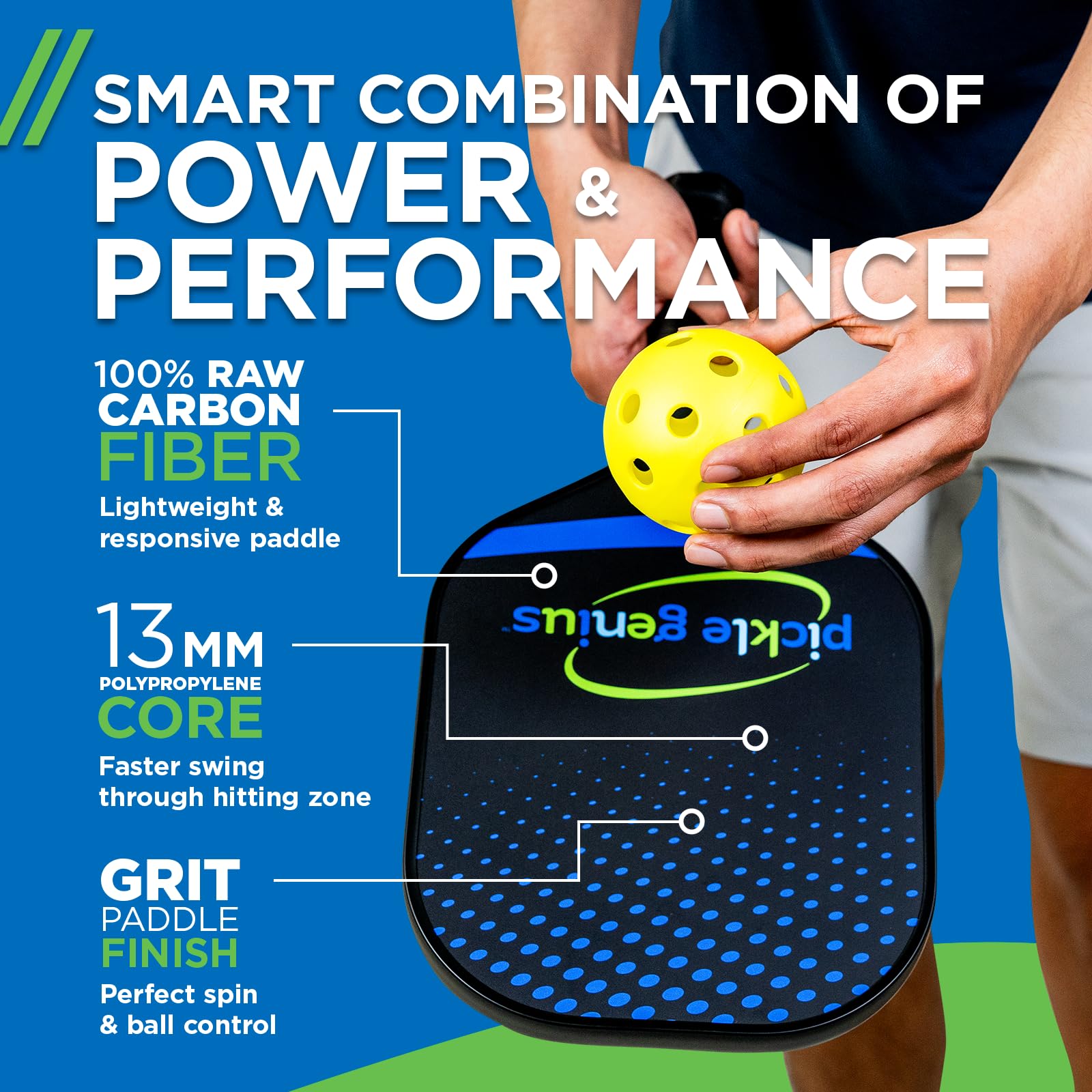 Mua Pickle Genius Pickleball Paddle – All The Features of $150 Paddles ...