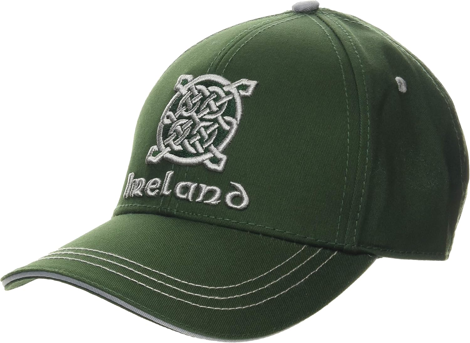Amazon.com: Traditional Craft Green Ireland Celtic Knot Baseball Cap ...
