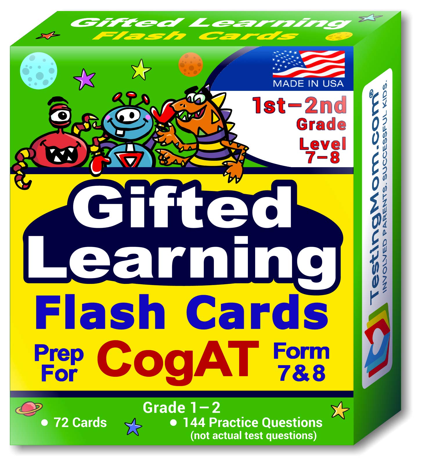 Mua TestingMom.com CogAT Test Prep Flash Cards – Grade 1 (Level 7 ...