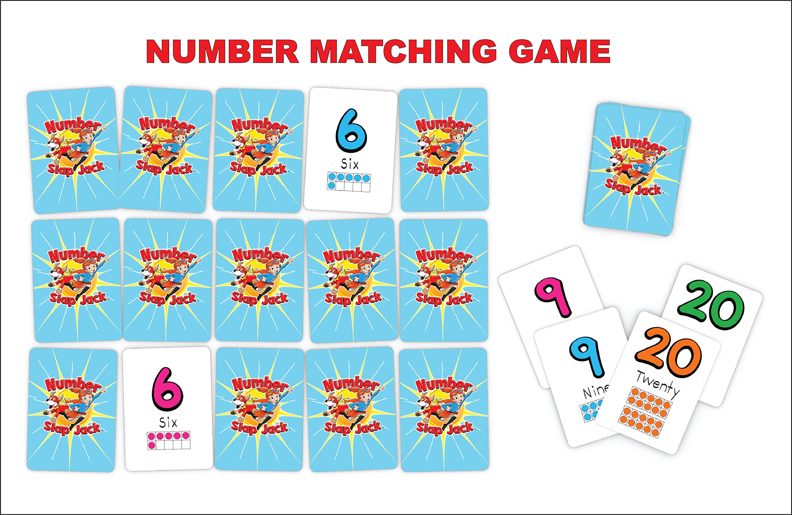 Mua Number Slap Jack a Math Card Game for Kids Ages 4 and Up | The Easy ...
