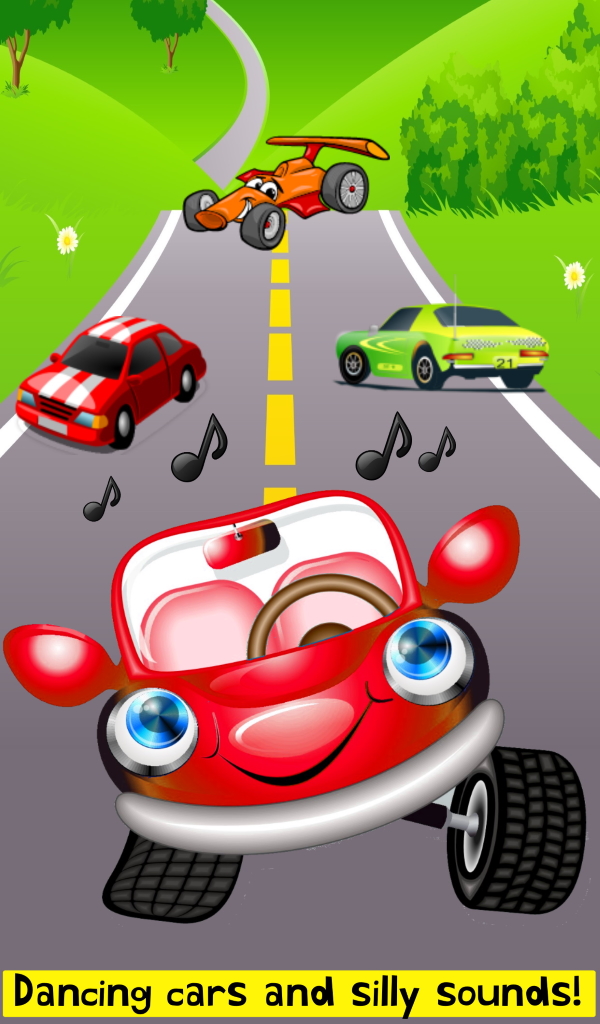 Amazon.com: Car Puzzle Games for Toddlers! Easy Toddler Cars Racing ...